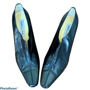 Bellini | Shoes | Bellini Womens Black Leather High Heel Bootie | Poshmark